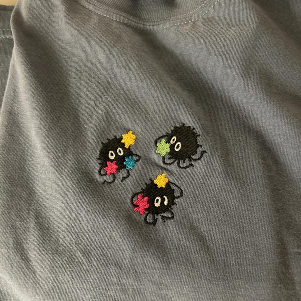 Sprites Cozy Embroidered Comfort Colors® T-shirt – Studio Inspired ...