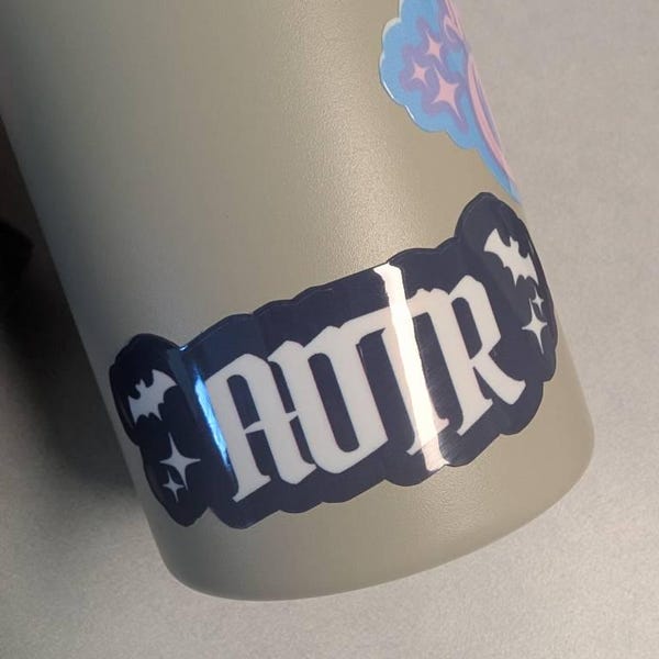 Blegh Heart Car Decal Emo Metalcore Sticker Cute Gothic Vinyl Decal Alt ...