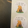 30 A Little Hunny is on the Way Baby Shower Stickers, Classic Winnie ...
