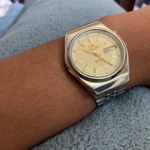 HMT Rohini Tank Golden Dial Two Hands Hand Winding 17 Jewels - Etsy