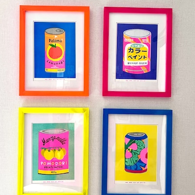 A Risograph Print of a Box of Lemon Milk - Etsy