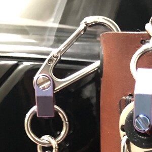 Mini Small Solid Brass Swivel Trigger Snap Hooks Keychain - Etsy