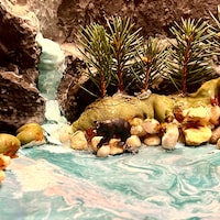 MINIATURE CAPE BUFFALO Animal Figurines Figures Fairy Garden - Etsy