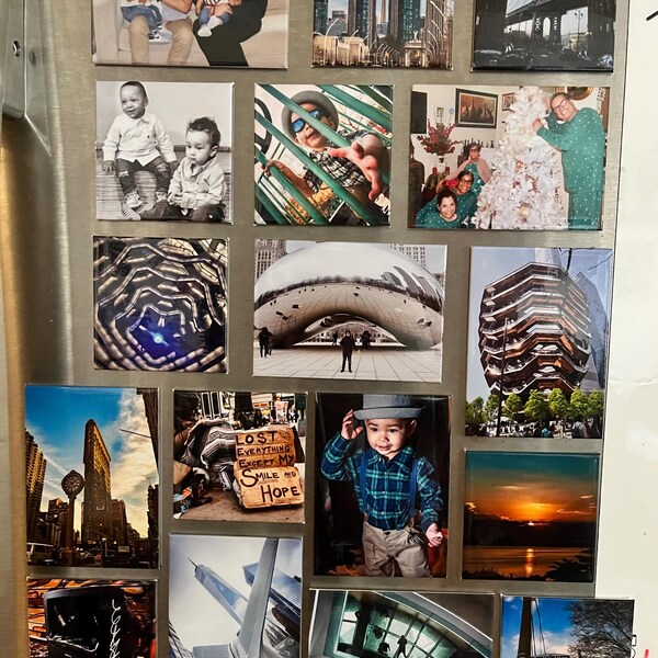 Custom Premium Hardback Fridge Photo Magnets | Transform Pet, Family ...