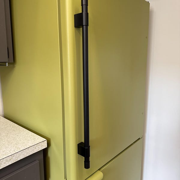 Stainless Steel and Brass Long Pull Handle Appliance Door Hardware ...