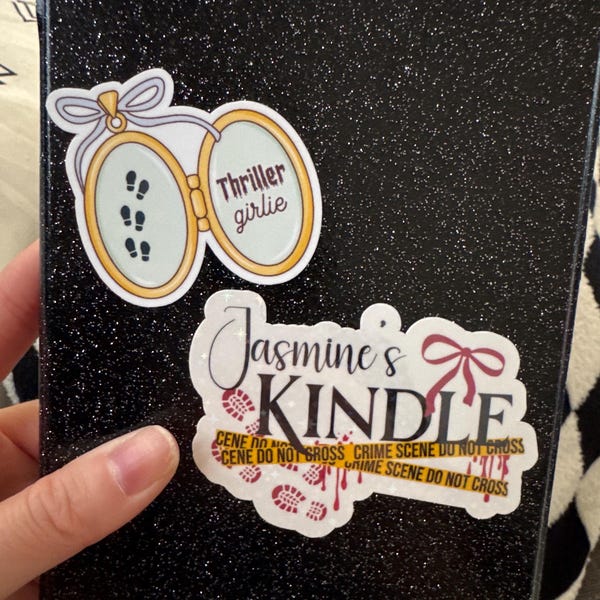 Book Tropes Lockets Waterproof Sticker: Bookish Gift for Kindle, Laptop ...