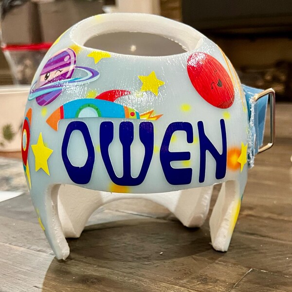 Custom Design Doc Band Decoration Decals, Stickers, Cranial Helmet ...