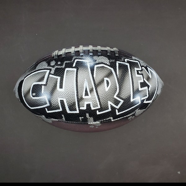 Custom Football With a Name Hand-painted on Ball in Your Choice of ...