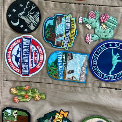 Desert Patch Collection Bundle S/7 Iron on Patches Cactus, Sunset ...