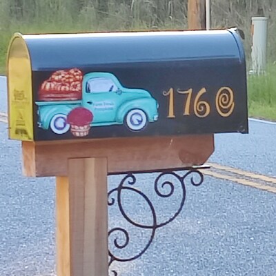Mailbox Magnet Partial Cover Door of Mail Box Happy Valentine - Etsy