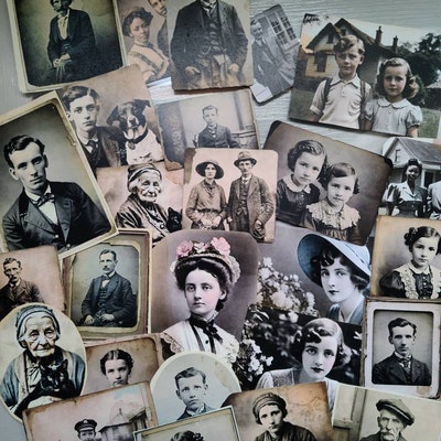Cabinet Cards a 20 Page Digital Download only 10 Pages Shown - Etsy