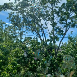 Sun Face With Lashes Window Cling Bling Holographic Rainbow Maker Sun ...