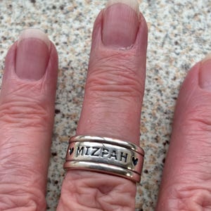 Jesus Name Ring Hebrew Christian Jewelry Yeshua My Savior Ring Yeshu ...