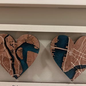 Home Decor Wall Map, US Map Art, Travel Tracker Map With Custom Photos ...