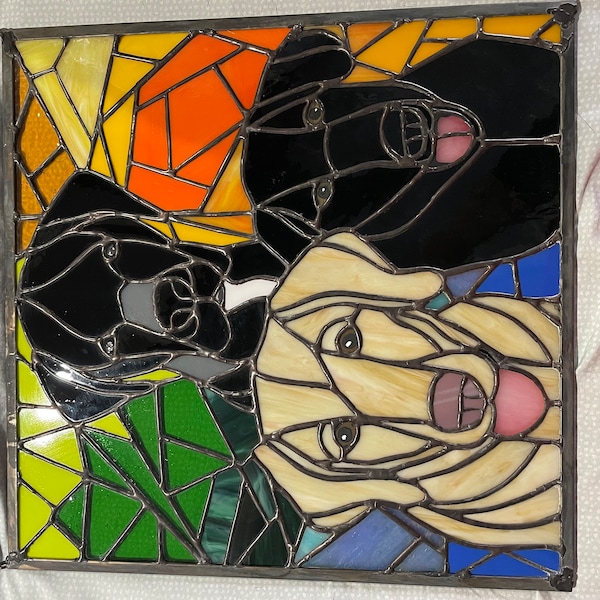 Custom Stained Glass Logos and Signs - Etsy