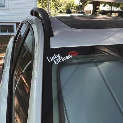 Lady Driven Decal Stickers Car Window Stickers for Her - Etsy