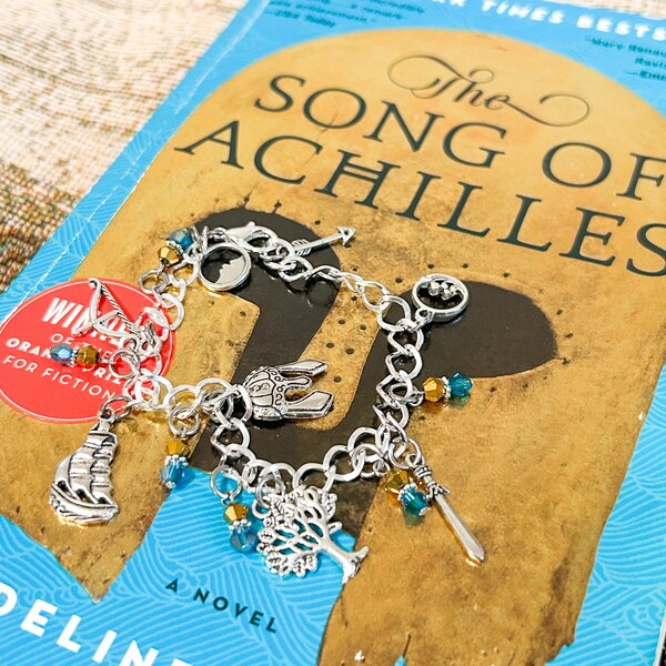 The Song of Achilles Inspired Charm Bracelet - Etsy