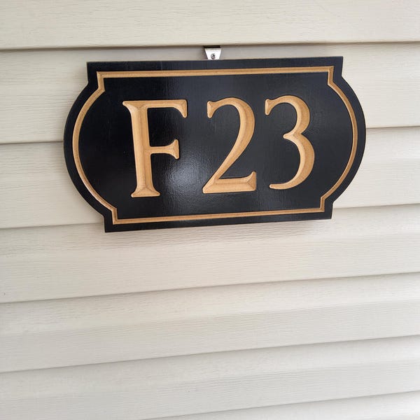 12" X 9" Mailbox House Number Sign, Mailbox Number, Realtor Closing ...
