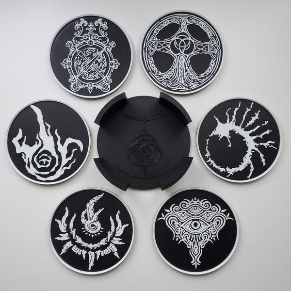 Roman Symbolism Coaster Set - Etsy