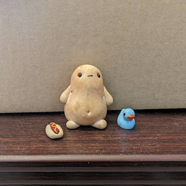 Pet Potato, Desk Buddy Comes With Food and Adoption Certificate. - Etsy