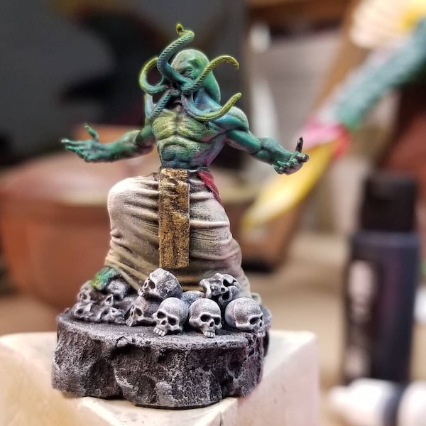 Illithid Mindflayers - Resin Miniatures - Dnd - Dungeons and Dragons ...