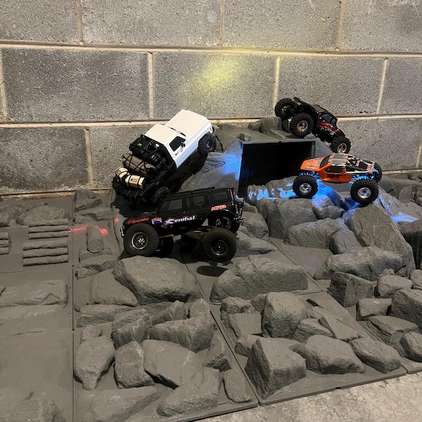 Full Set 3D Printed RC Crawler Course for 1\18th or 1\24 Scale - Etsy