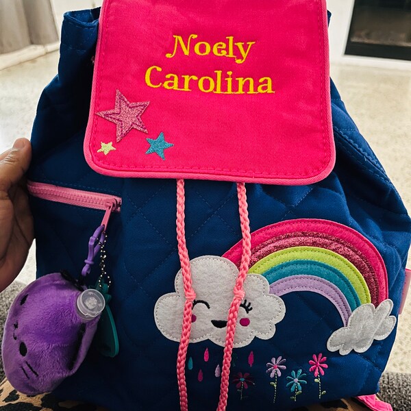 Personalized Kids Backpack, Quilted Kids Backpack,backpacks for Little ...