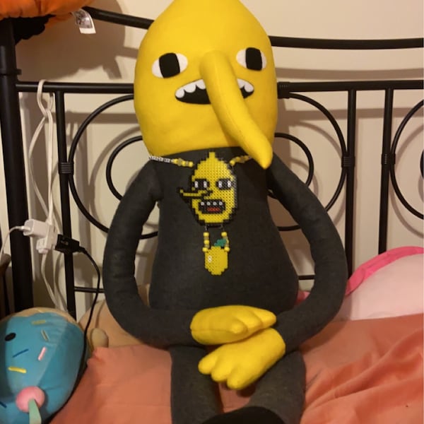 Giant Lemongrab- Large Handmade Plush Toy - Etsy