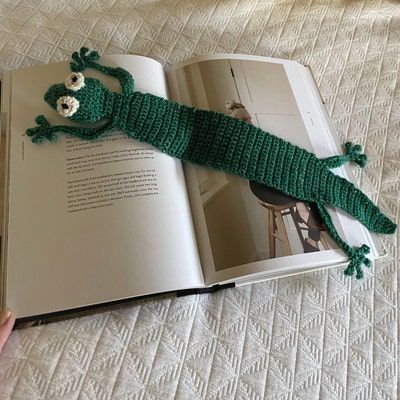 Gecko Bookmark Crochet Pattern Amigurumi PDF Pattern - Etsy