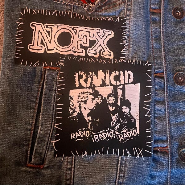 NOFX Face Logo DIY Punk Patch - Etsy
