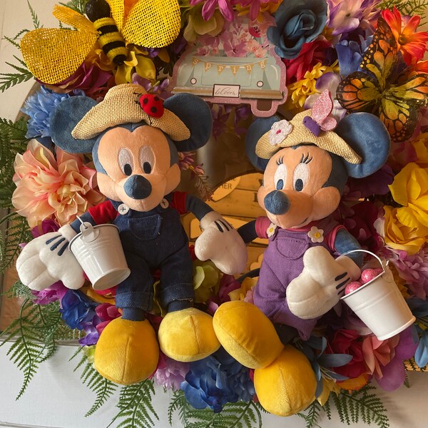 Halloween Mickey & Minnie Werewolf and Cat - Etsy