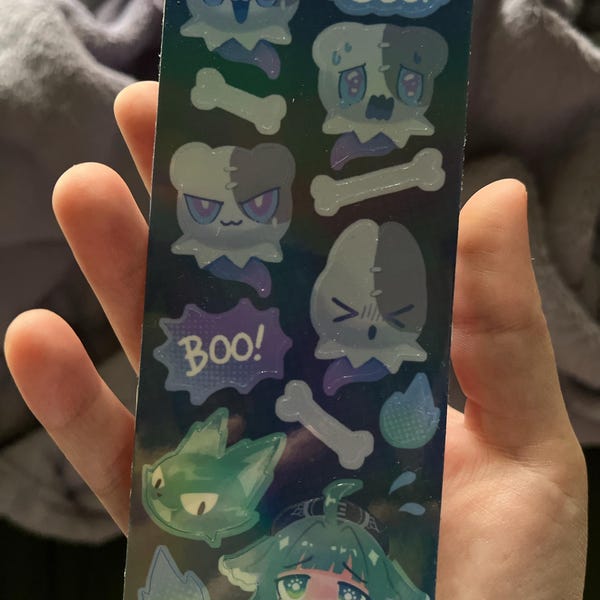 Wubbaboo! Honkai: Star Rail Holo Deco Sticker Sheet (with Huohuo and ...