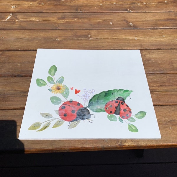 Watercolor Sweet Ladybug Clipart, Ladybug Download, Instant Download ...