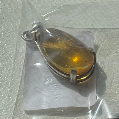 The Larimar Treasure Map From the Dominican Republic on A Layered Wood ...