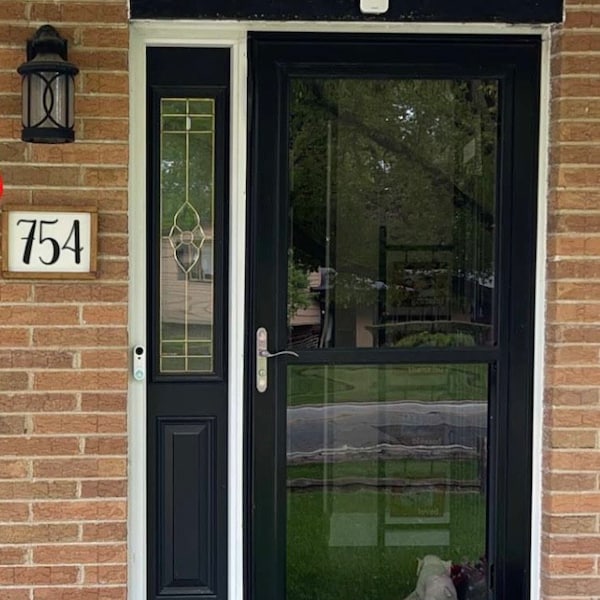 Farmhouse Style House Number Sign, House Number Sign,number Sign ...