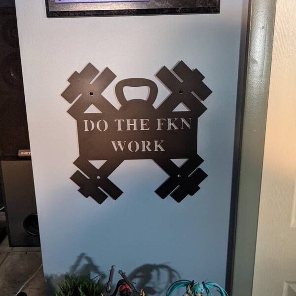 Personalized Gym Sign, Crossfit Gift, Workout Gift, Gym Decor, Home ...