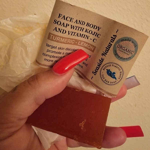 Organic Dish Soap Bar 6.5oz Clean Kitchen, Laundry and Dishes, Natural ...