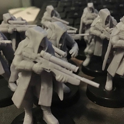 Specialized/command/recon Infantry Heck Ghosts 28mm Thatevilone - Etsy