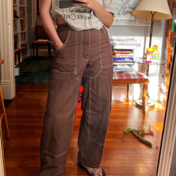 Cedar Pants PDF Gender Neutral Pattern, Sizes 00-36, Intermediate Sewing Level, Barrel Leg ...