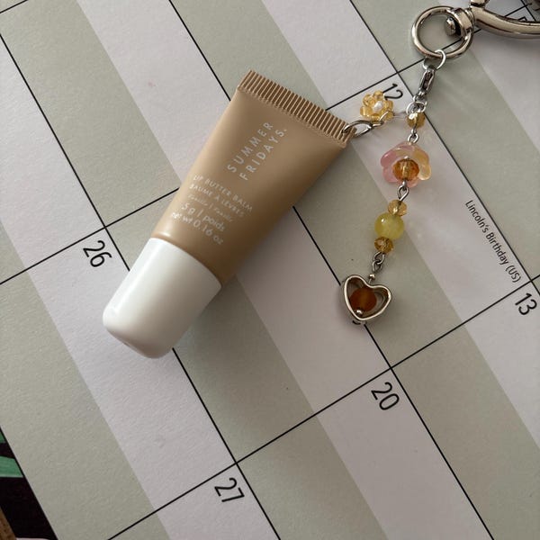 Summer Fridays MINI Lip Balm Charms/ Lip Balm Keychains, Perfect Gift - Etsy