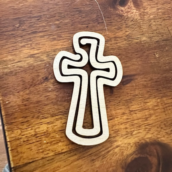 Cross Shaped Bookmark File, Religious Bookmark Laser File, Easter ...