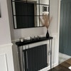 Rustic Radiator Shelf Console Table All Black - Etsy UK