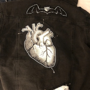 Plague Doctor Back Patch Black Metal, Goth Backpatch, Heavy Metal ...