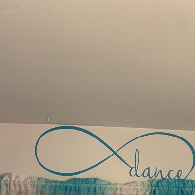 Infinity Dance Wall Vinyl Decal Sticker Family Kids Room Mural ...