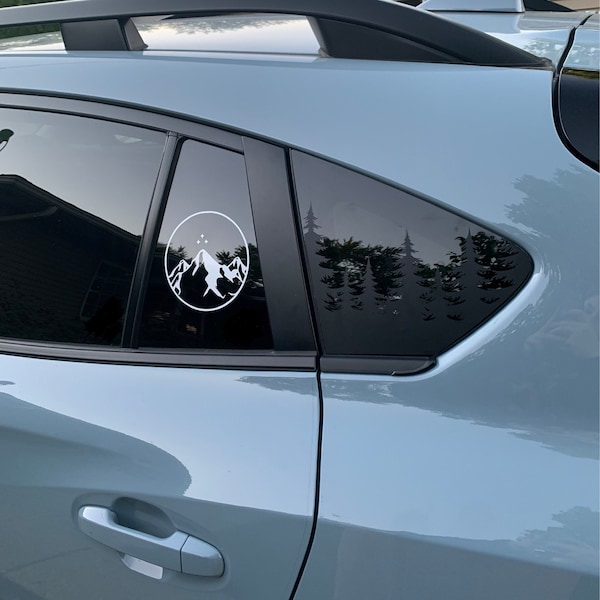 Custom Vinyl Car Decals – Multiple Designs, Compatible With Crosstrek ...