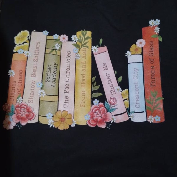 Custom Bookshelf Sweatshirt, Personalized Book Crewneck, Book ...