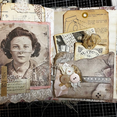 Junk Journal Kit, Vintage Flowers, Junk Journal Ephemera, Ephemera ...