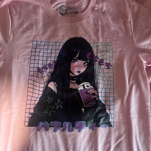 Fluffy Pastel Goth Bunny Ear Hoodie Yami Kawaii Rabbit Hoody Creepy ...