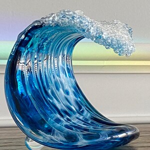 Blown Glass Wave - Etsy