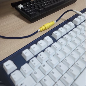 Custom Coiled Keyboard Usb Cable - Etsy